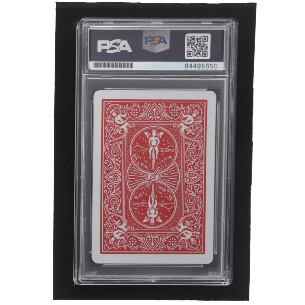 Matt Damon Signed Playing Card (PSA) | Pristine Auction
