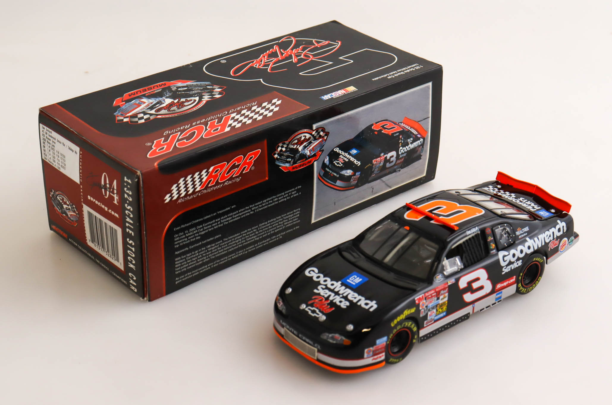 Dale Earnhardt Sr. LE NASCAR #3 GM Goodwrench Service Plus Sign ...