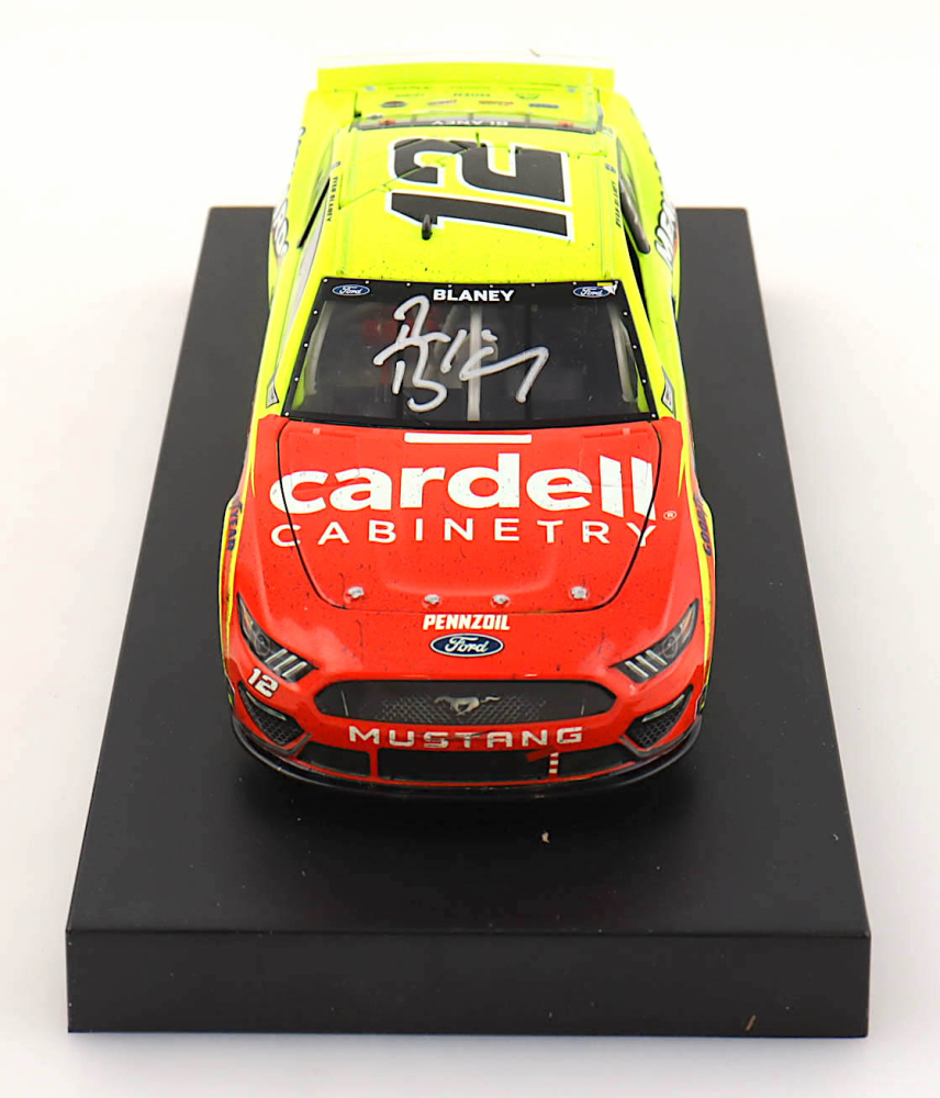 Ryan Blaney Signed 2021 NASCAR #12 Menards - Michigan Win - 1:24 ...