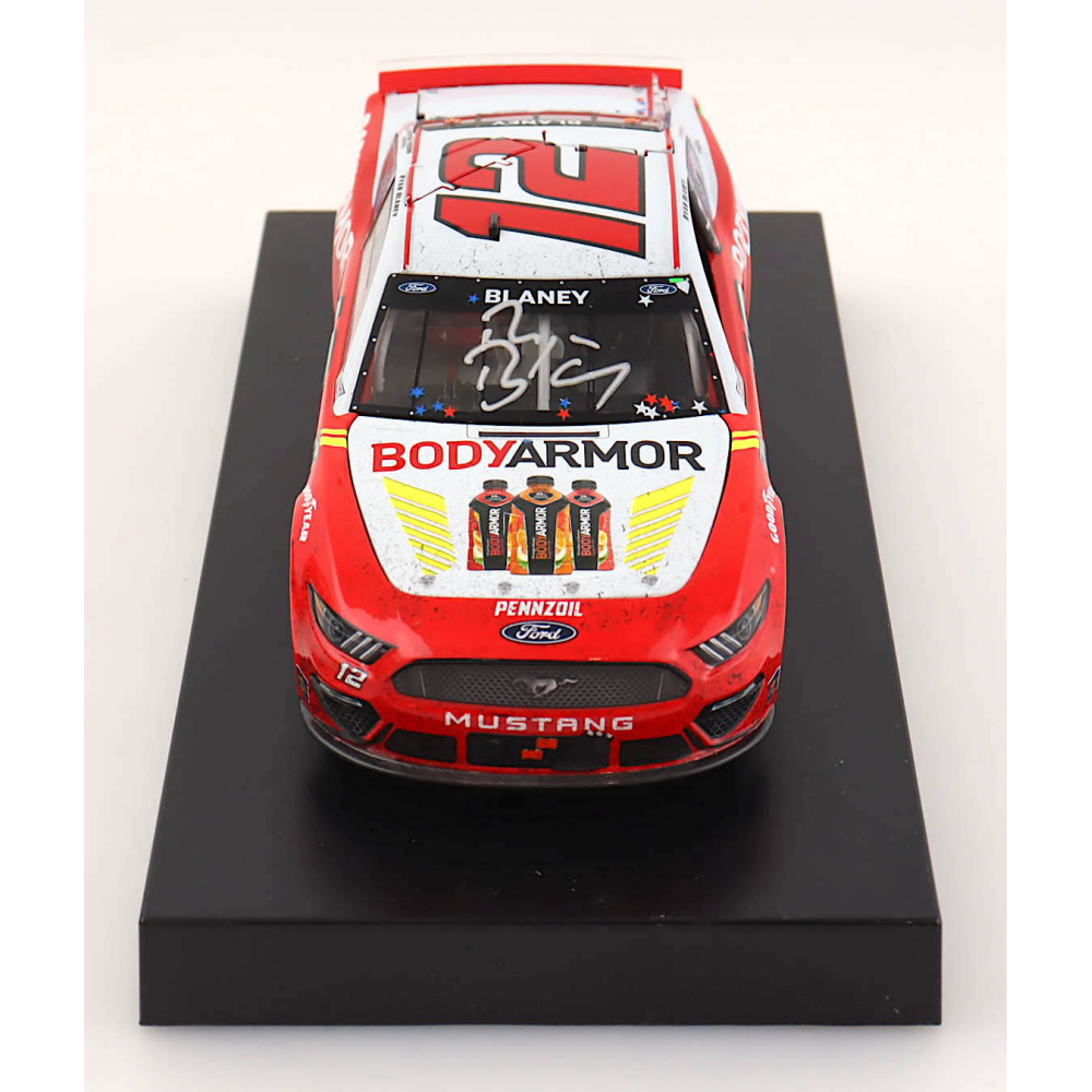 Ryan Blaney Signed 2021 NASCAR #12 BodyArmor - Atlanta Win - 1:24 ...