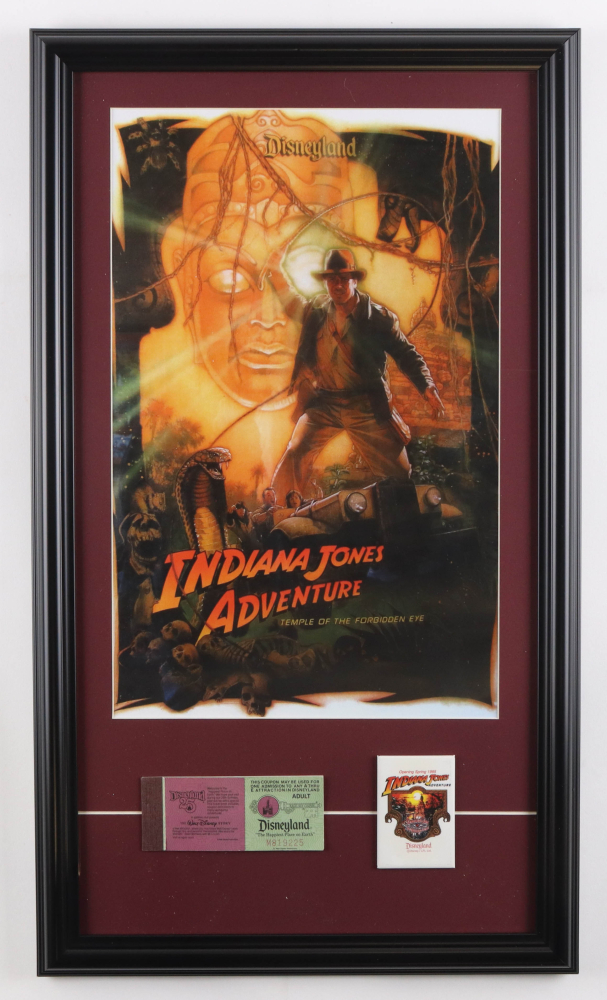 Disneyland "Indiana Jones Adventure: Temple of the Forbidden Eye ...