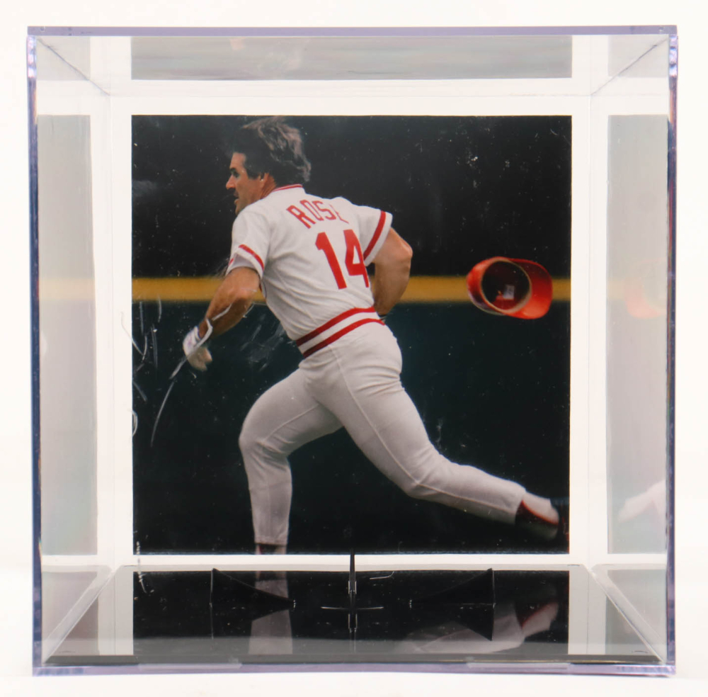 Pete Rose Signed Pair of Vintage Baseball Cleat Inscribed "Hit King" in ...