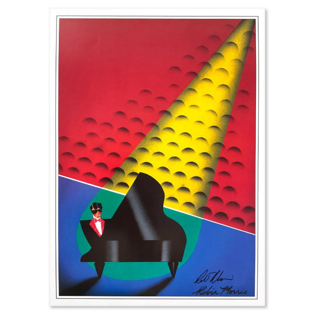 "Untitled" Numbered LE 14x19 Lithograph by Robin Morris (PA) | Pristine Auction