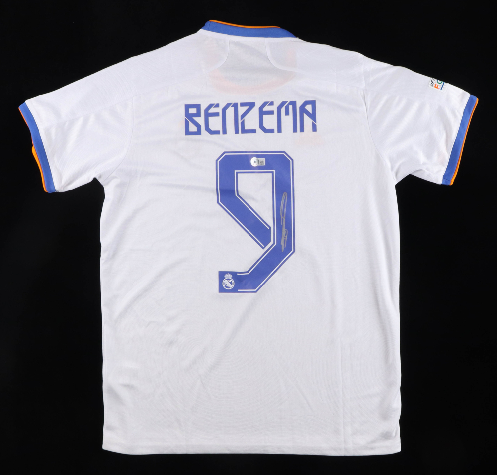 Karim Benzema Signed Real Madrid Jersey (Beckett) | Pristine Auction
