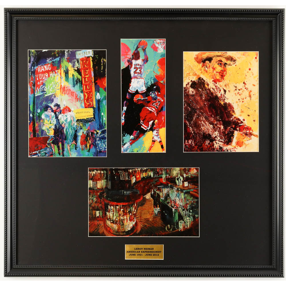 LeRoy Neiman "Scenes of Chicago" Custom Framed Print Display With ...