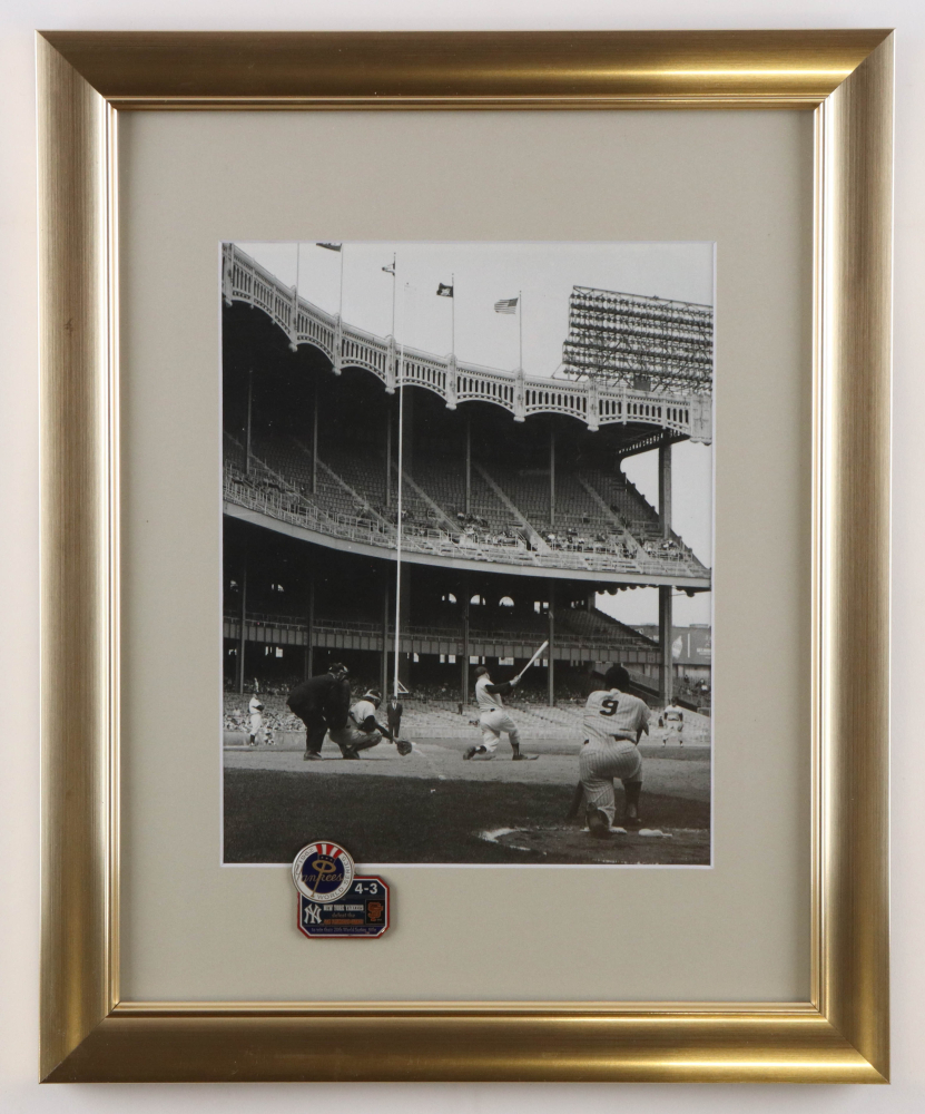 "Mickey Mantle & Roger Maris At Yankee Stadium" Custom Framed Photo ...