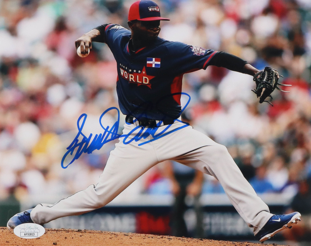 Domingo German Signed Yankees 8x10 Photo (JSA) | Pristine Auction