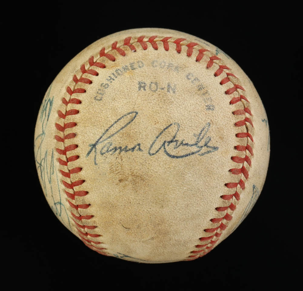 1979 Phillies ONL Baseball Team-Signed by (12) with Mike Schmidt, Larry ...