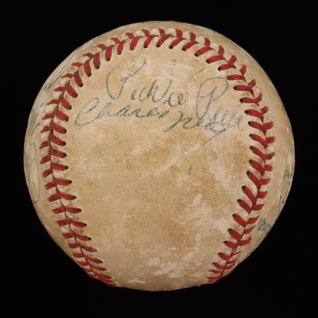 1958 Dodgers Baseball Team-Signed by (8) with Pee Wee Reese, Duke ...