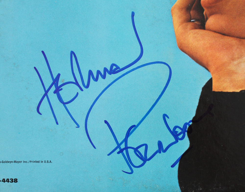 Peter Noone Signed "There's A Kind Of Hush All Over The World" Album ...