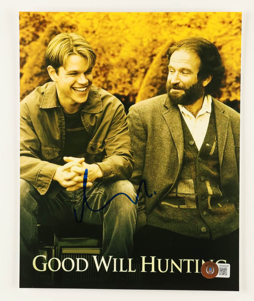 Matt Damon Signed "Good Will Hunting" 8x10 Photo (Beckett) | Pristine ...