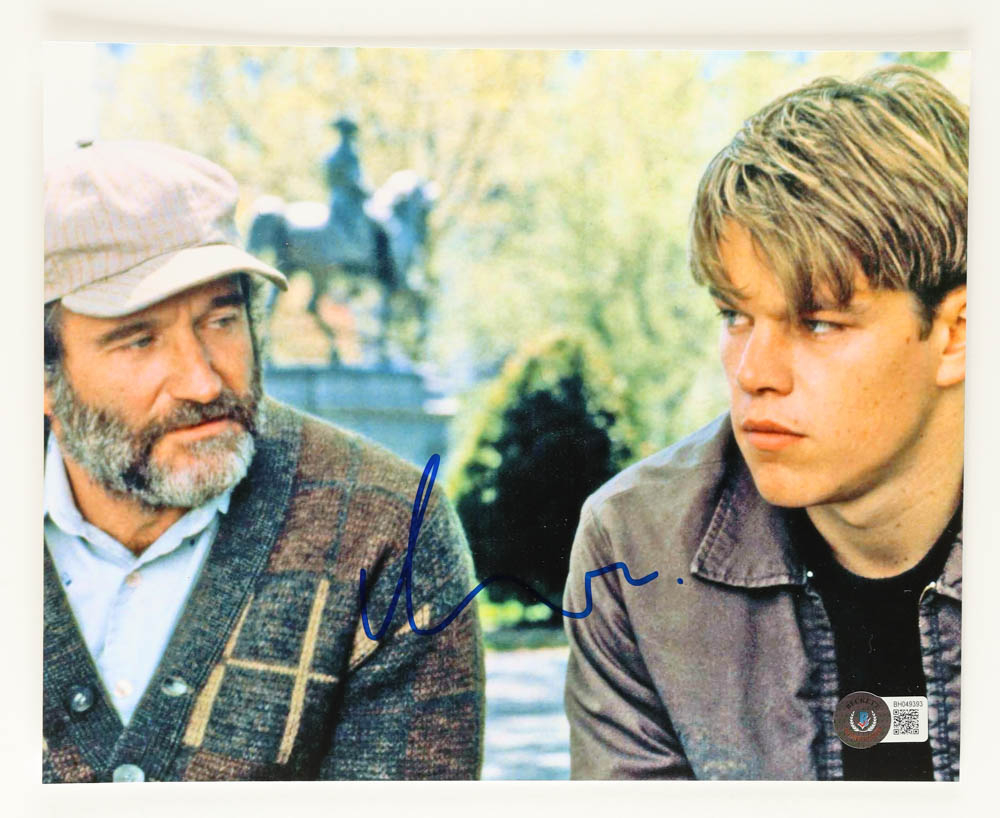 Matt Damon Signed "Good Will Hunting" 8x10 Photo (Beckett) | Pristine ...