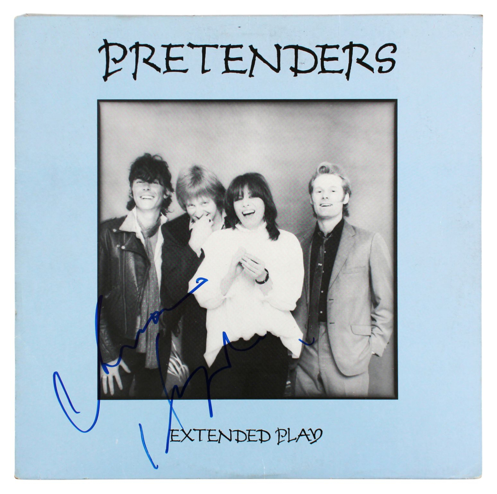 Chrissie Hynde "Extended Play" Album Cover (Beckett) | Pristine Auction