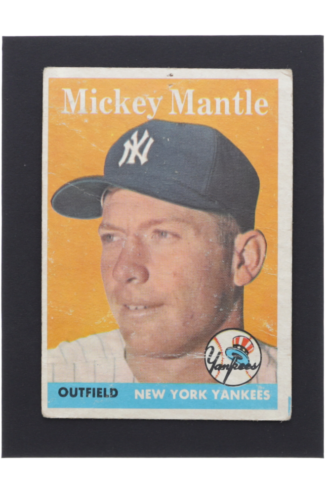 Mickey Mantle 1958 Topps #150 | Pristine Auction