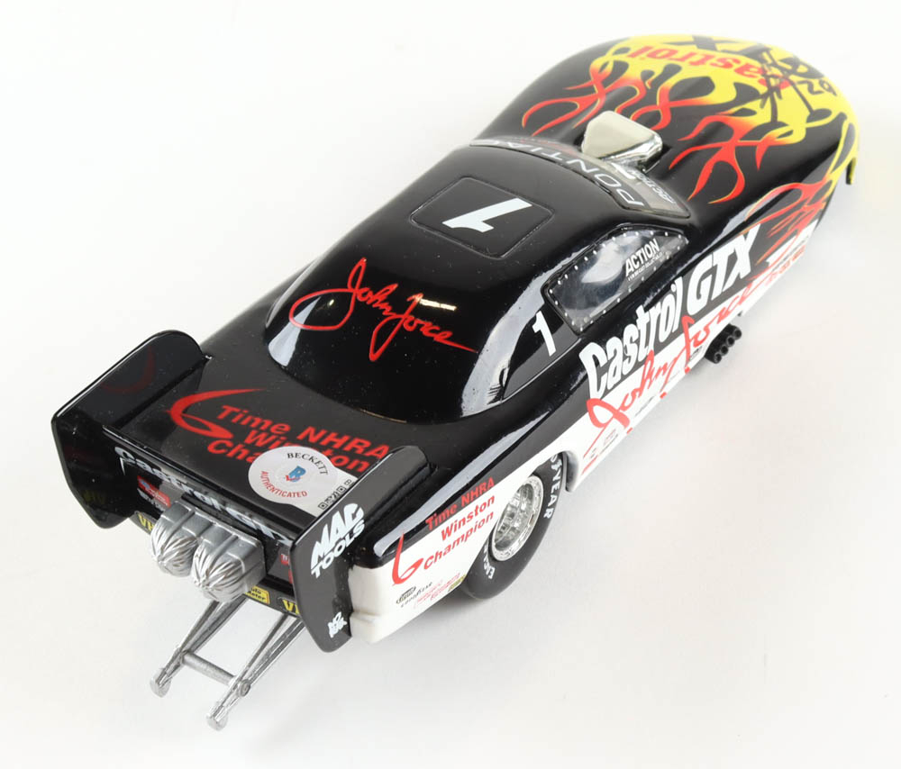 John Force Signed LE #1 Castrol GTX / 6 Time Winston NHRA Champion 1996 ...