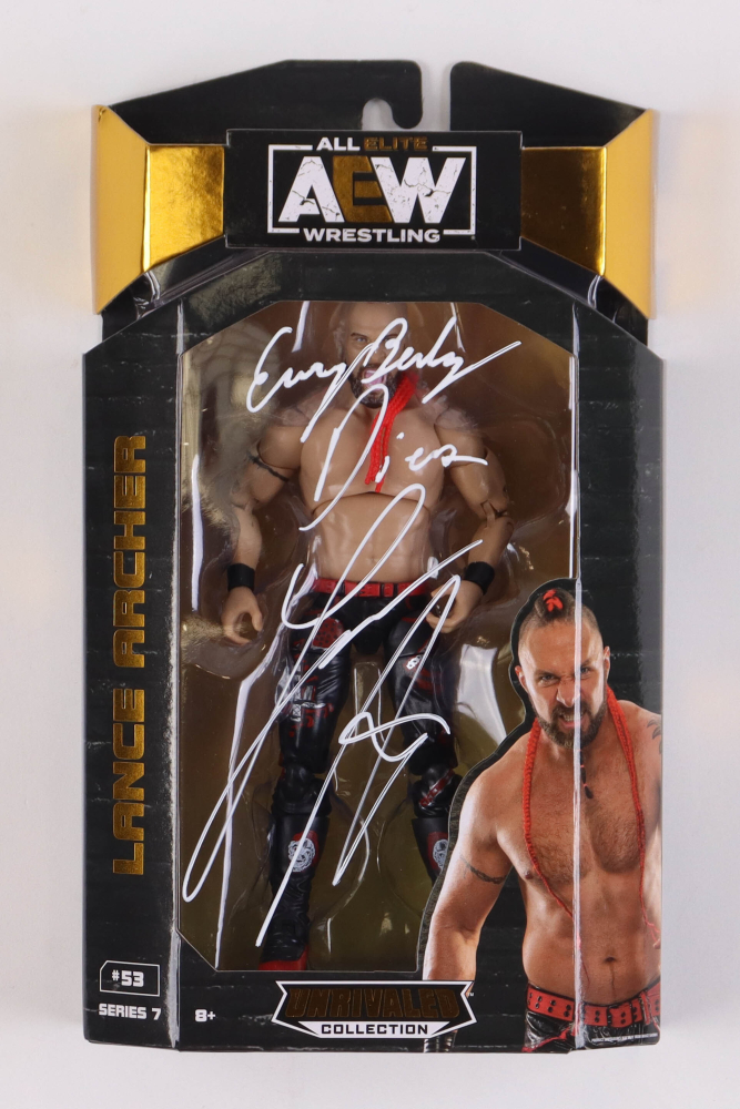 Lance Archer Signed AEW Action Figure Inscribed "Every Body Dies" (JSA ...