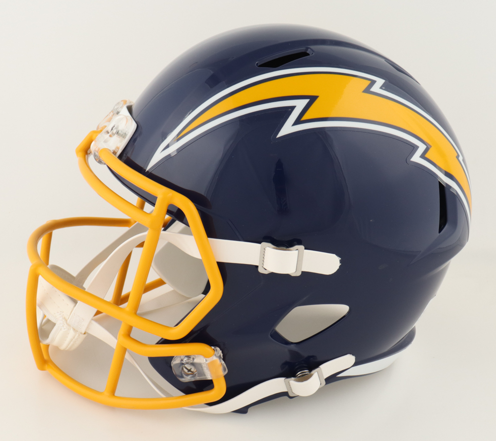 Dan Fouts Signed Chargers Full Size Throwback Speed Helmet (Schwartz ...