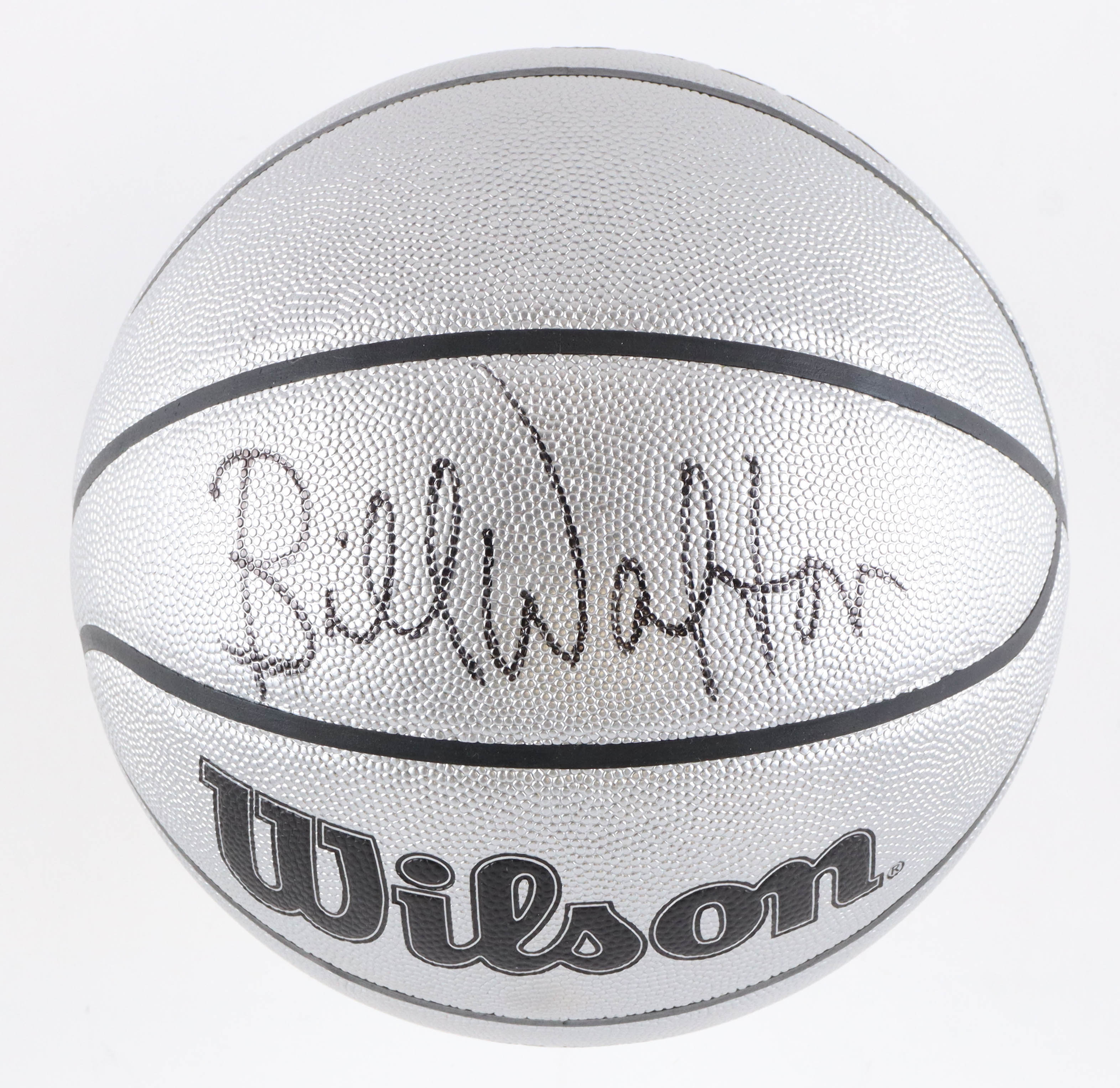 Bill Walton Signed NBA 75th Anniversary Logo Basketball (Schwartz ...