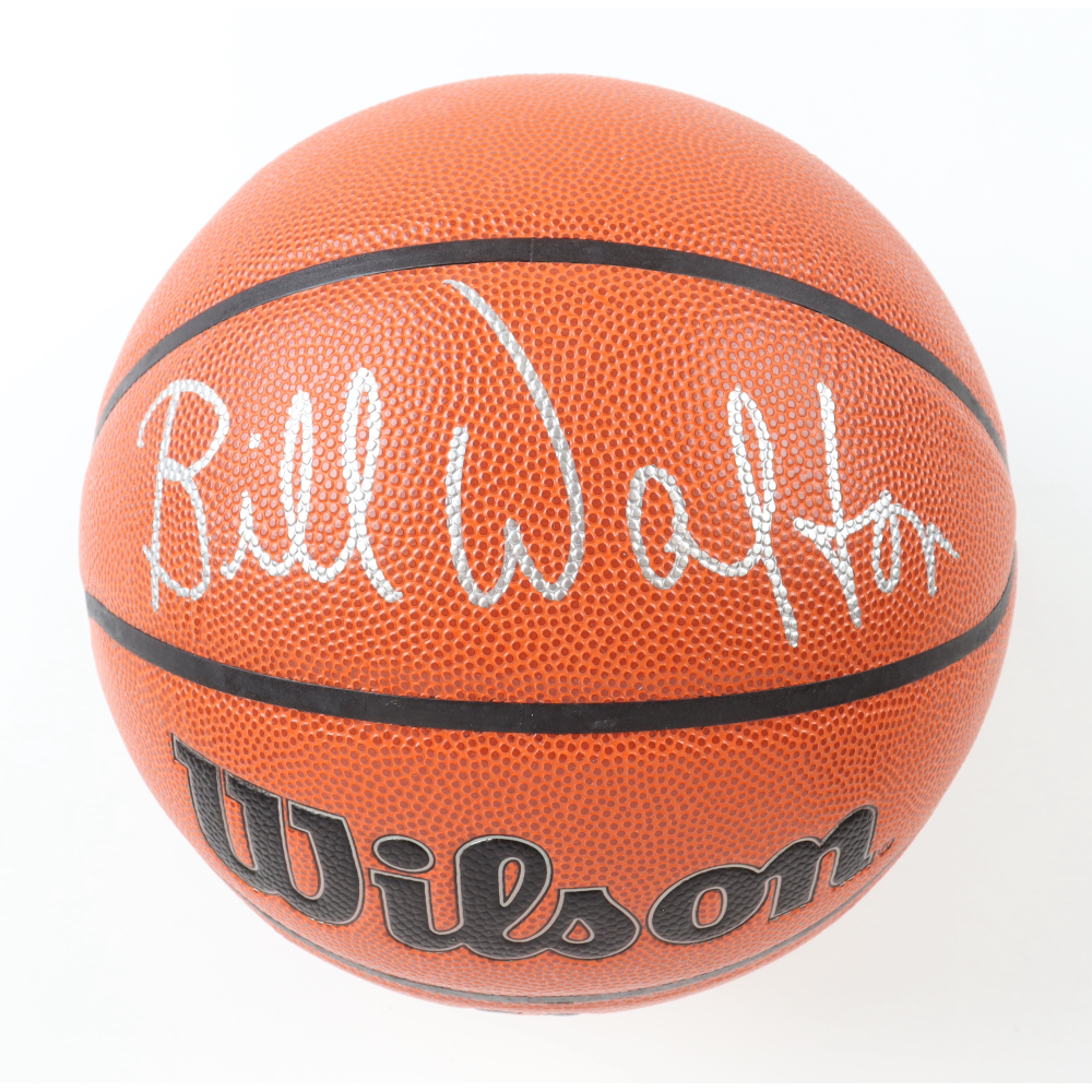 Bill Walton Signed NBA Basketball (Schwartz) | Pristine Auction