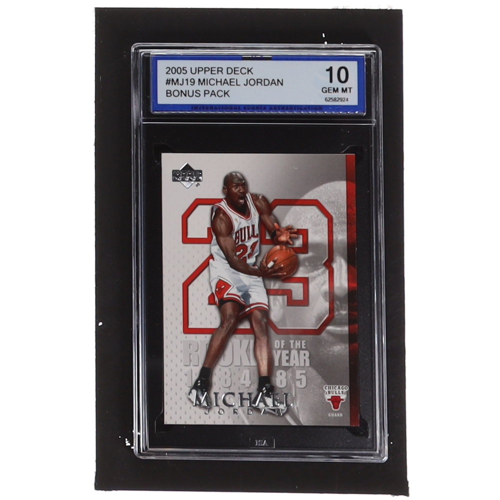 Michael Jordan 2005-06 Upper Deck Michael Jordan #MJ19 (ISA 10 ...