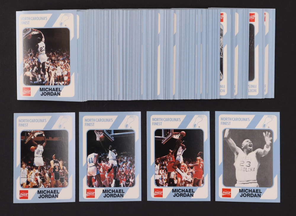 1989-90 North Carolina Collegiate Collection Basketball Complete Set of ...