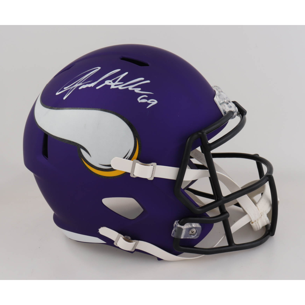 Jared Allen Signed Vikings Full-Size Speed Helmet (Beckett) | Pristine ...