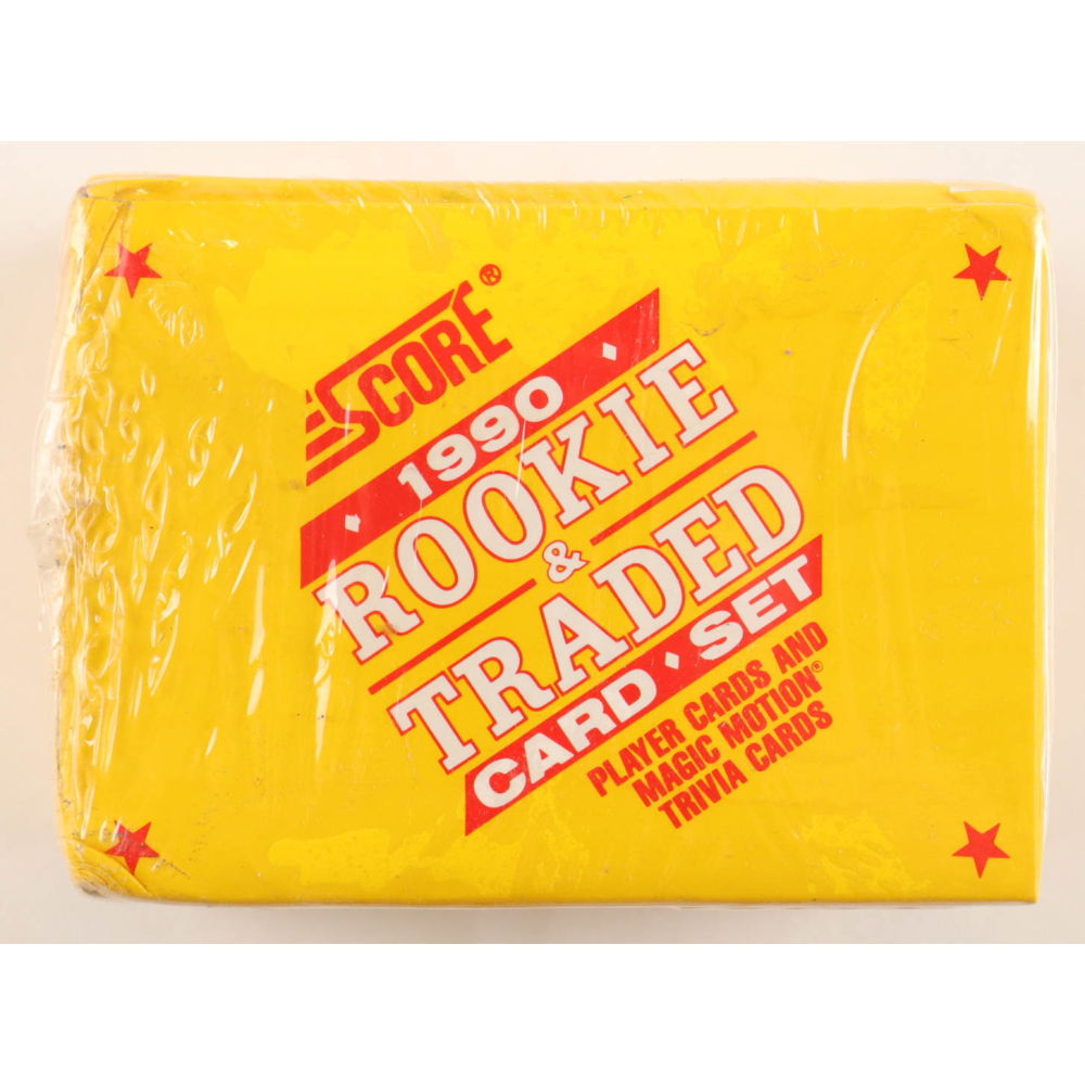 1990 Score Rookie & Traded Baseball Card Box with (120) Cards | Pristine Auction