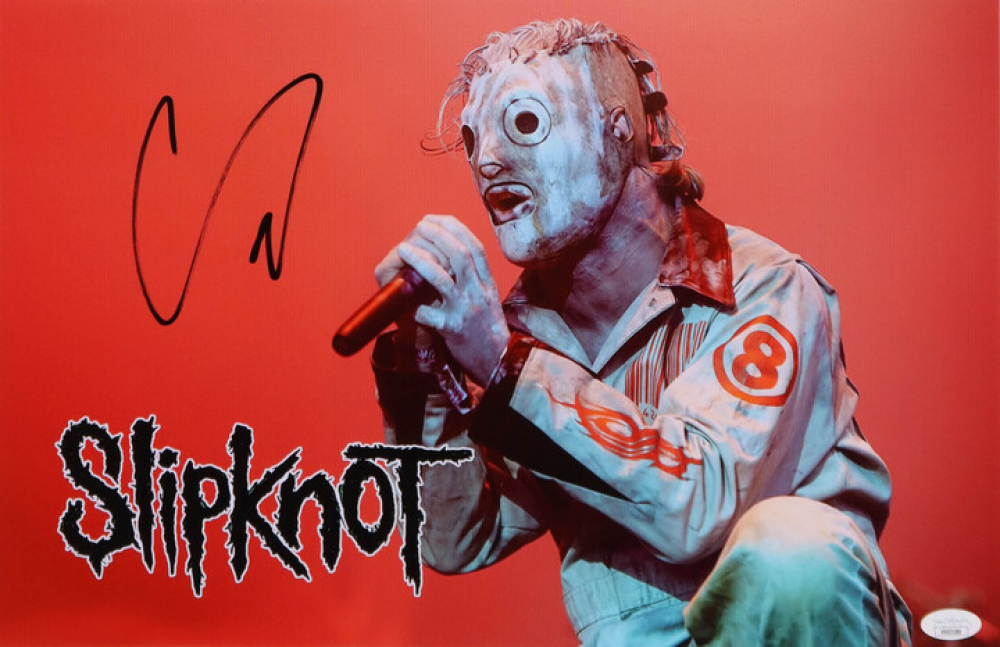 Corey Taylor Signed "Slipknot" 11x17 Photo (JSA) | Pristine Auction