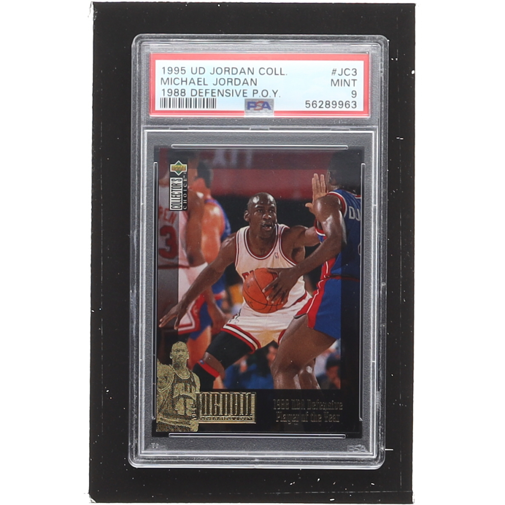 Michael Jordan 1995-96 Collector's Choice Jordan Collection #JC3 1988 ...