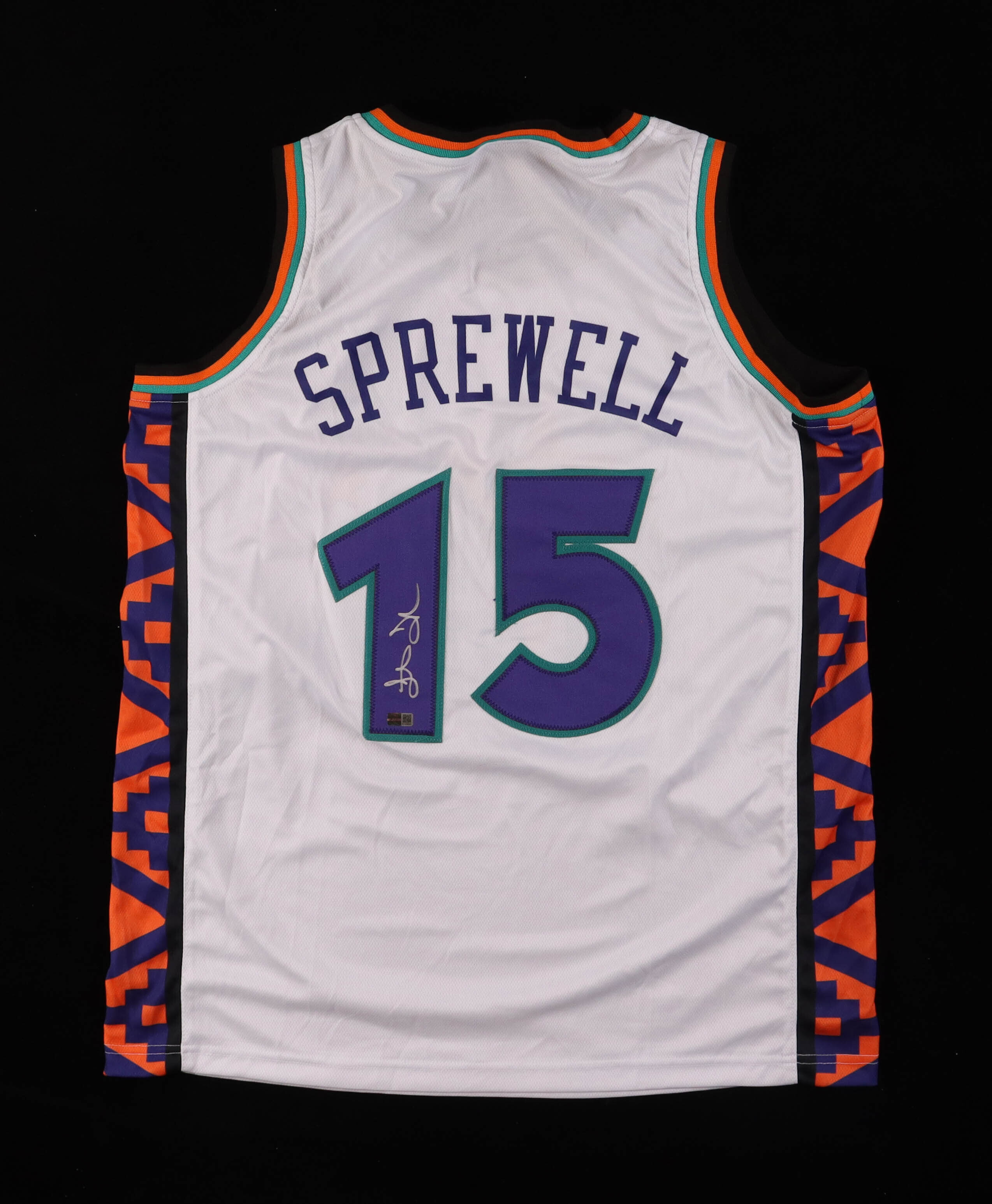 Latrell Sprewell Signed Jersey (CX by Steiner) | Pristine Auction
