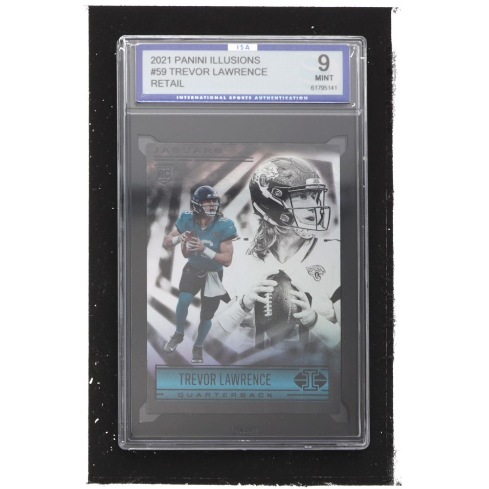 Trevor Lawrence 2021 Panini Illusions Retail #59 (ISA 9) | Pristine Auction