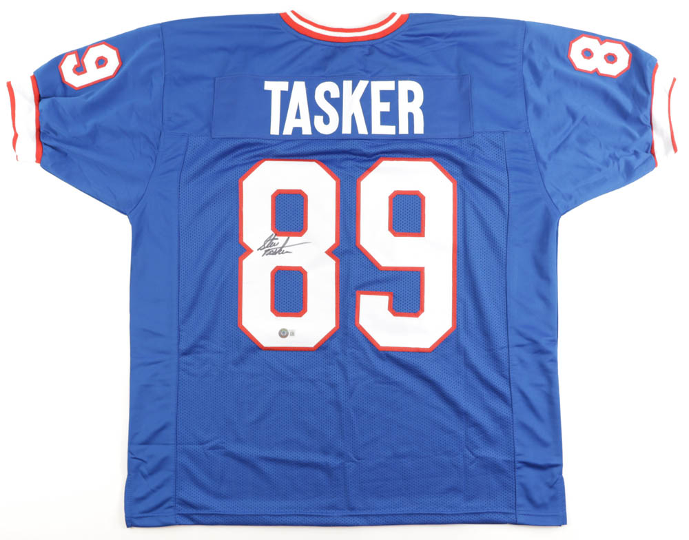 Steve Tasker Signed Jersey (Beckett) | Pristine Auction