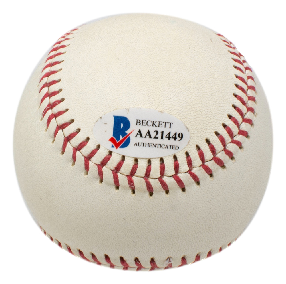 Ted "Double Duty" Radcliffe Signed Baseball (Beckett) | Pristine Auction