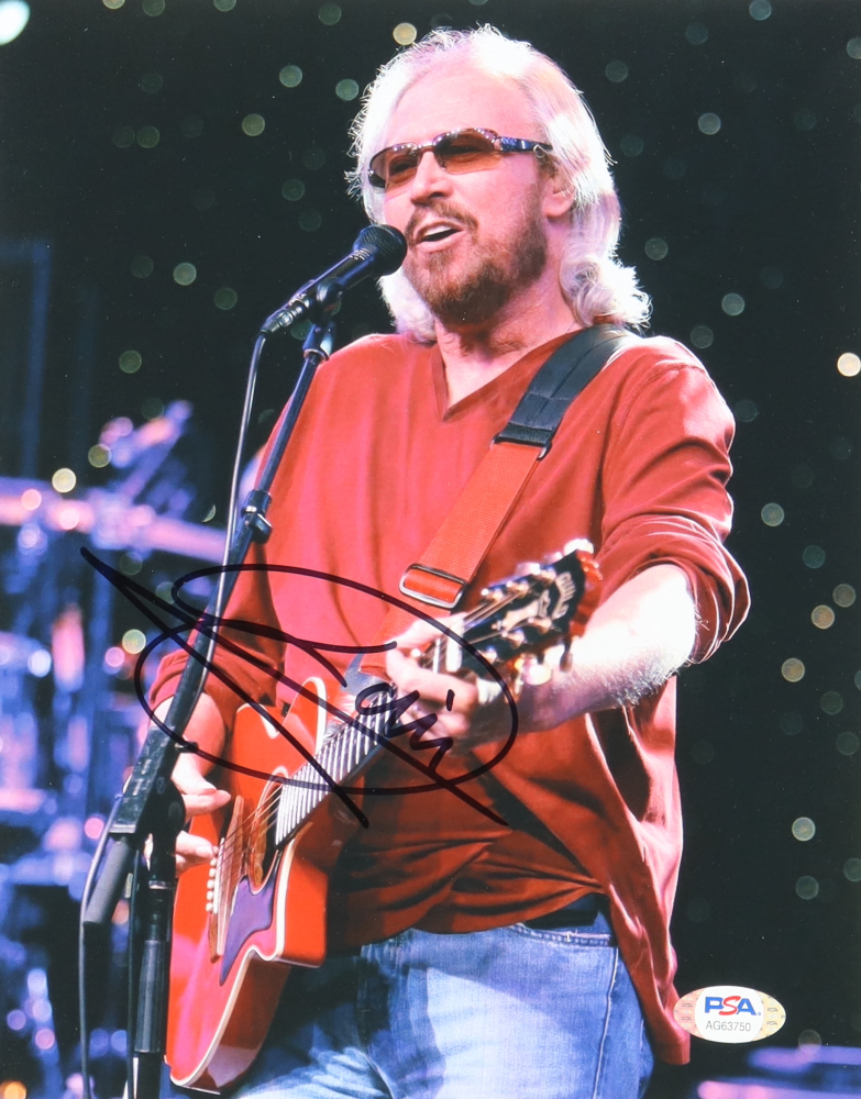 Barry Gibb Signed 8x10 Photo (PSA) | Pristine Auction