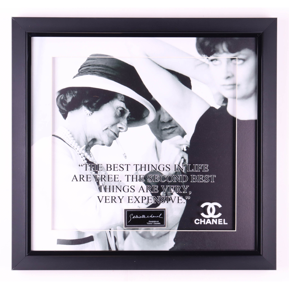 Gabrielle "Coco" Chanel Custom Framed Photo | Pristine Auction