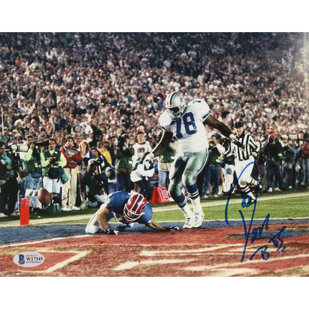 Don Beebe Signed Bills 8x10 Photo Inscribed "B.B." (Beckett) | Pristine ...