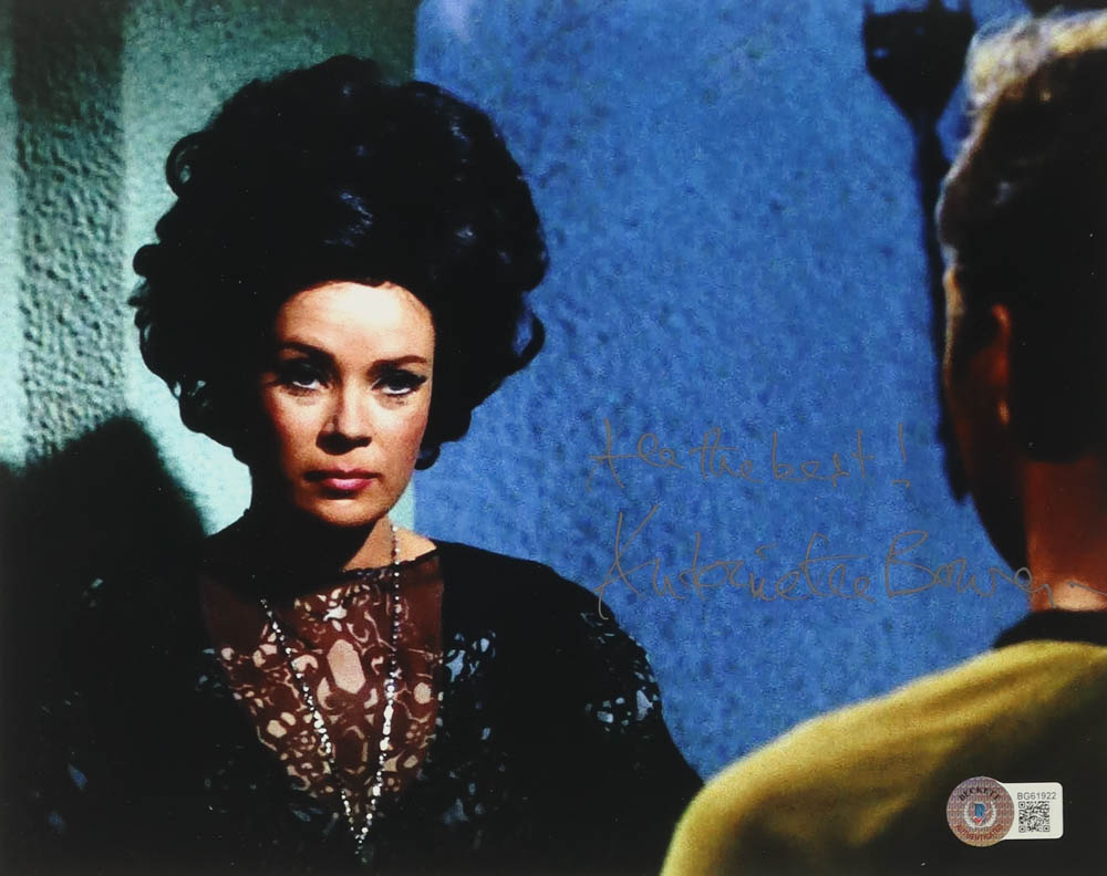 Antoinette Bower Signed "Star Trek" 8x10 Photo Inscribed "All The Best ...