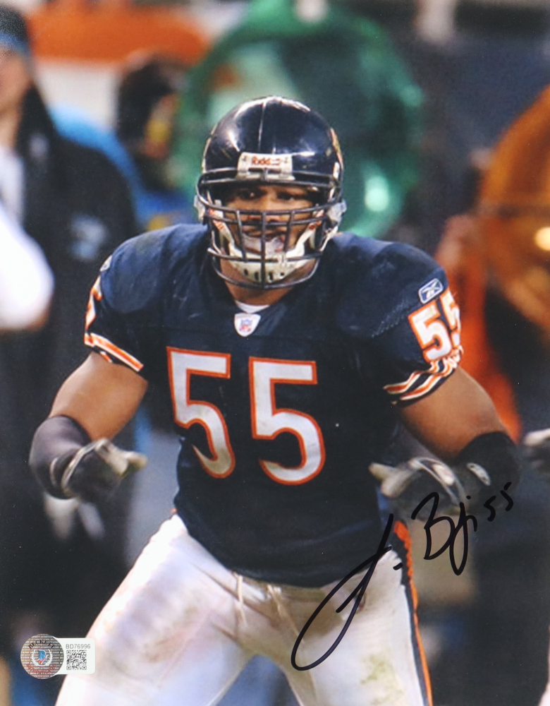 Lance Briggs Signed Bears 8x10 Photo (Beckett) | Pristine Auction