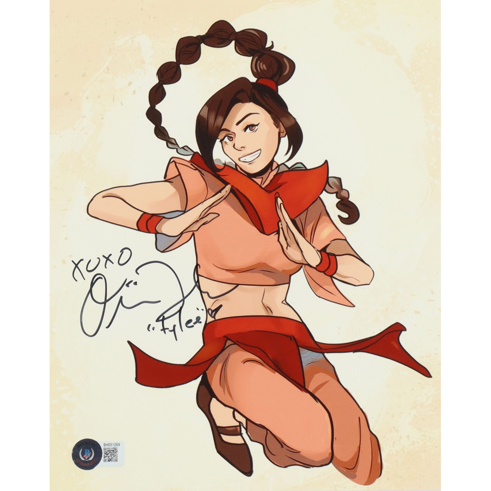 Olivia Hack Signed "Avatar: The Last Airbender" 8x10 Photo Inscribed "Ty Lee" & "XOXO" (Beckett ...