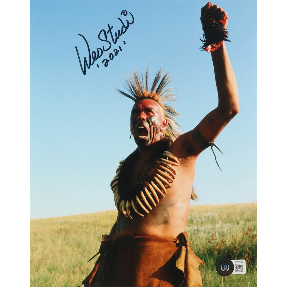Wes Studi Signed "Geronimo: An American Legend" 8x10 Photo Inscribed ...