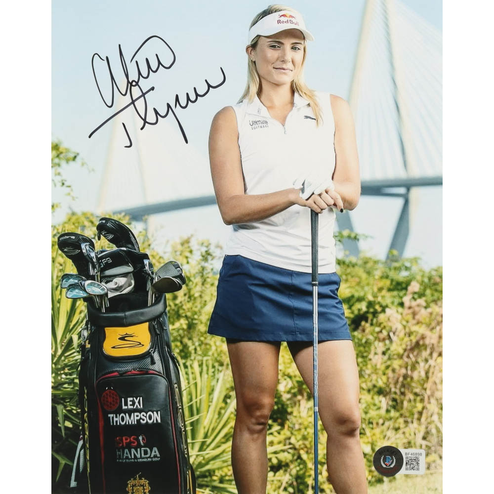 Lexi Thompson Signed 8x10 Photo (Beckett) | Pristine Auction