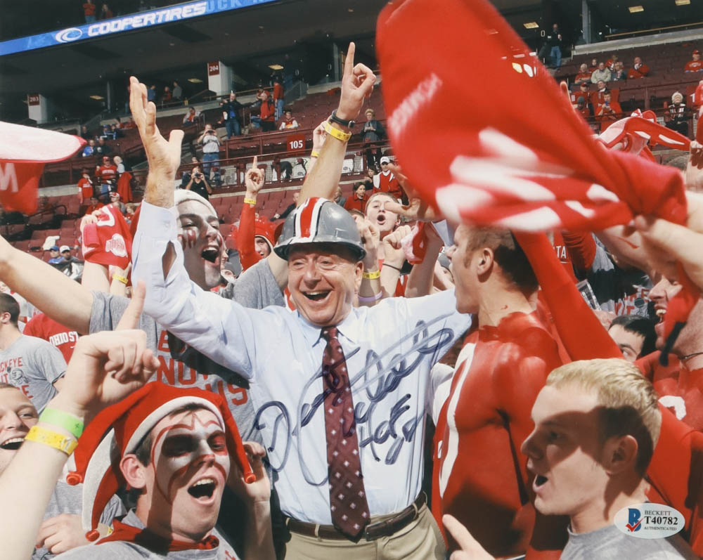 Dick Vitale Signed 8x10 Photo Inscribed "HOF 08" (Beckett) | Pristine ...
