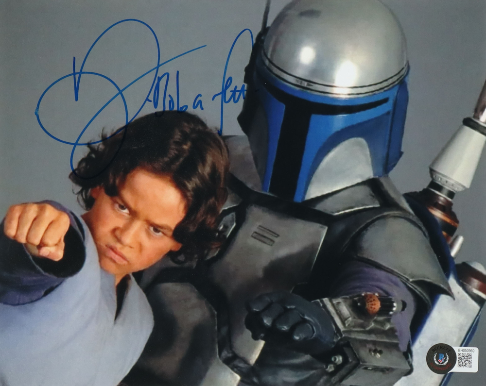 Daniel Logan Signed "Star Wars: Attack of the Clones" 8x10 Photo ...