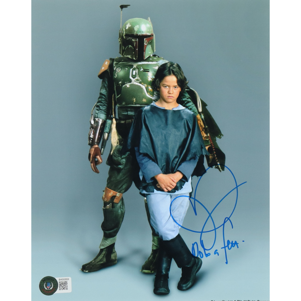 Daniel Logan Signed "Star Wars: Attack of the Clones" 8x10 Photo ...