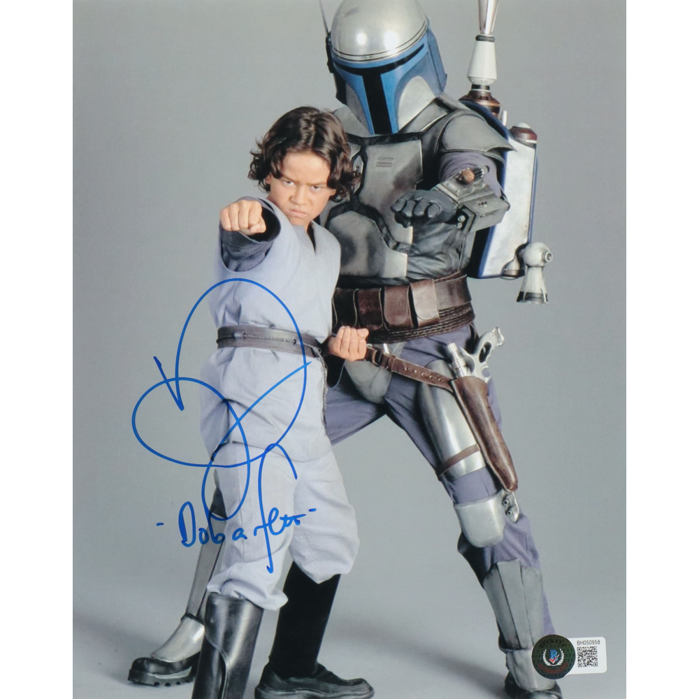 Daniel Logan Signed "Star Wars: Attack of the Clones" 8x10 Photo ...