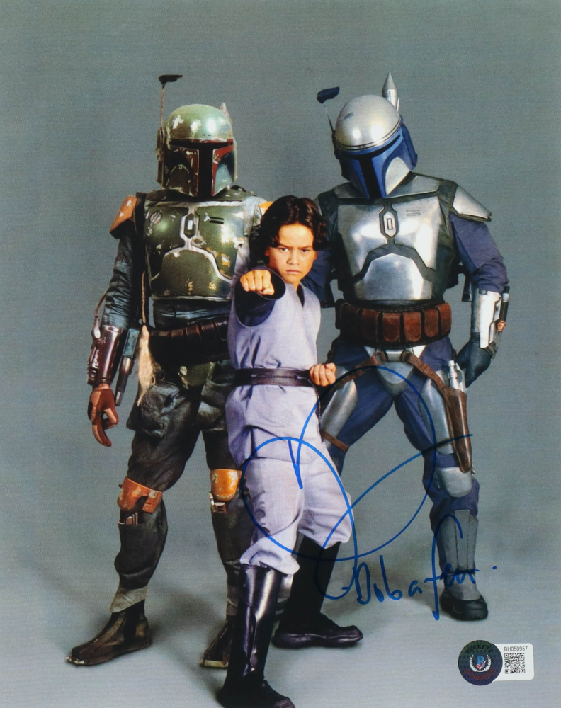 Daniel Logan Signed "Star Wars: Attack of the Clones" 8x10 Photo ...
