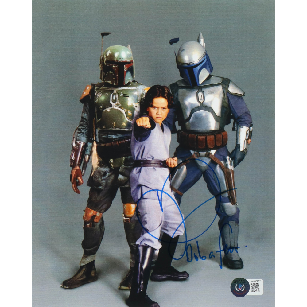 Daniel Logan Signed "Star Wars: Attack of the Clones" 8x10 Photo ...