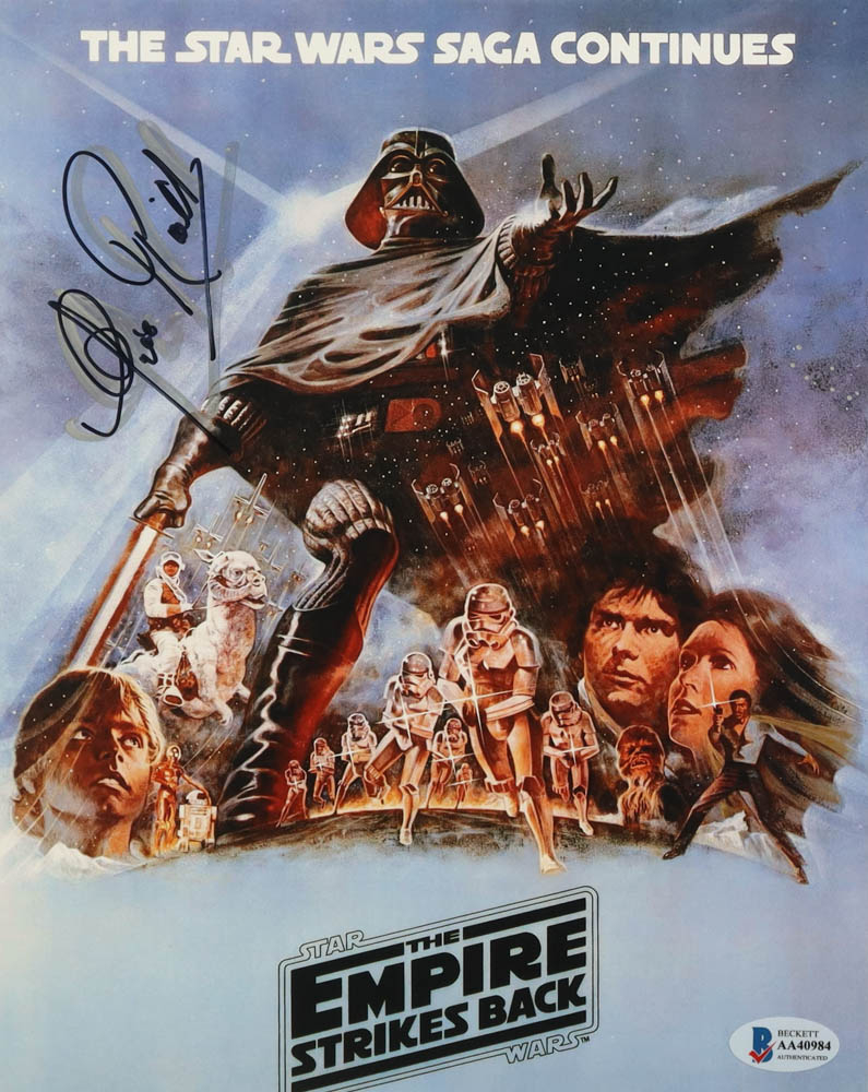 Clive Revill Twice-Signed "Star Wars: Episode V – The Empire Strikes ...