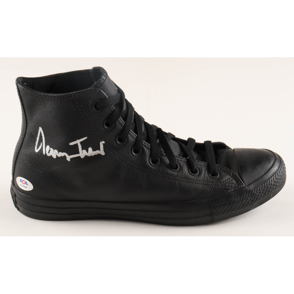 Jerry West Signed Converse All-Star Leather Basketball Shoe (PSA ...