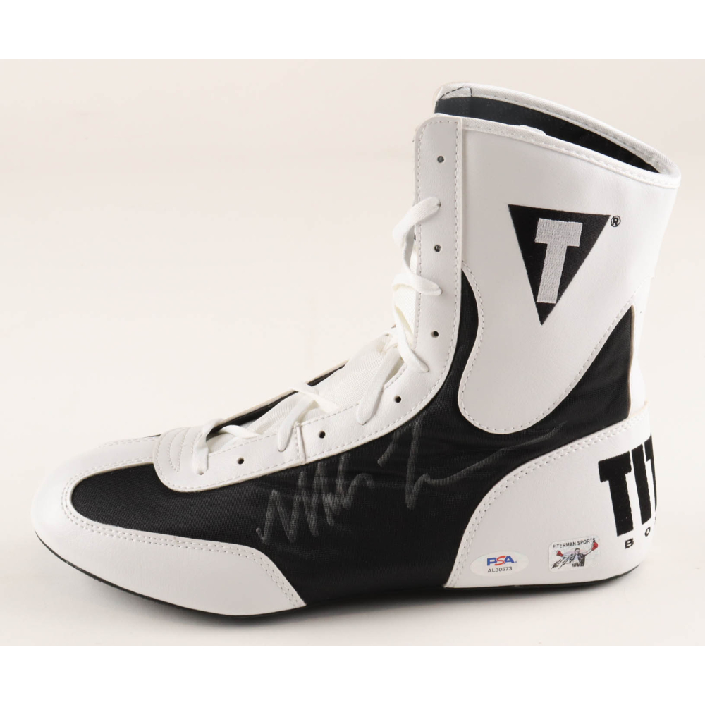 Mike Tyson Signed Title Boxing Boot (PSA & Tyson) | Pristine Auction